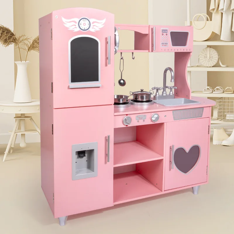 Cute Pink Kitchen Set