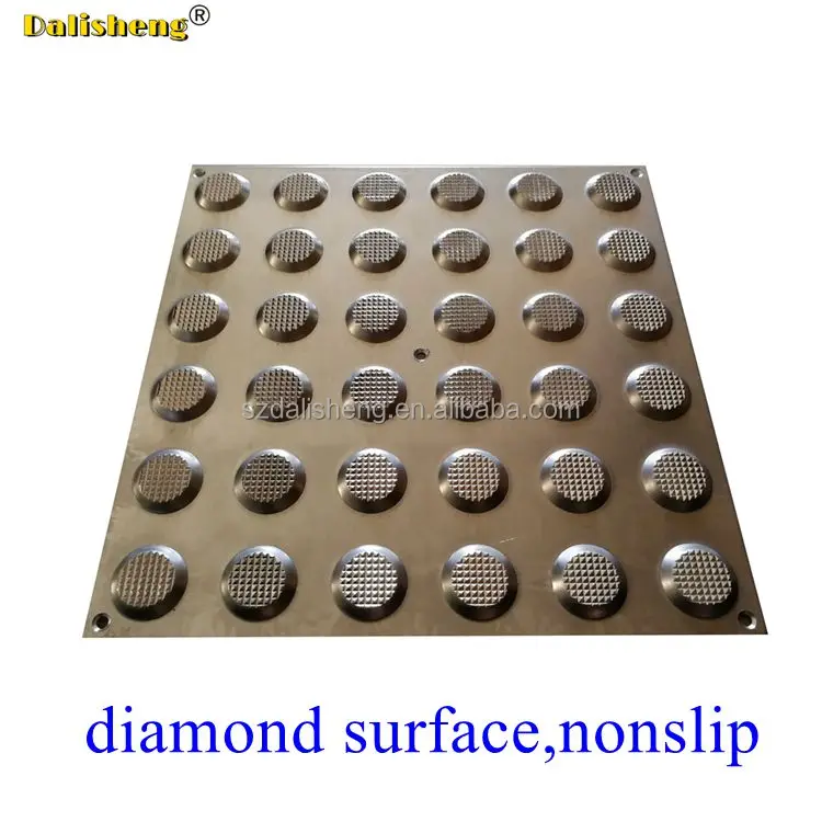 Tactile Paving Tile Mat Plate - Durable 304 Stainless Steel