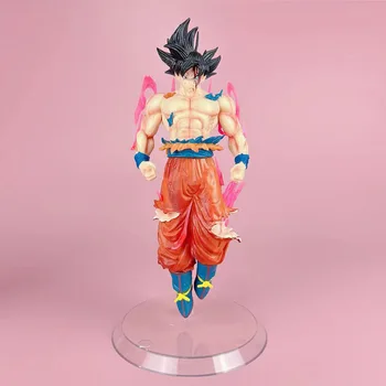 Goku Ultra Instinct Silver Hair Super Saiyan Goku Migatte No Gokui Pvc ...