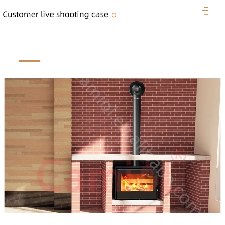 New Design Home Wood Burning Stove for Living Room Heating