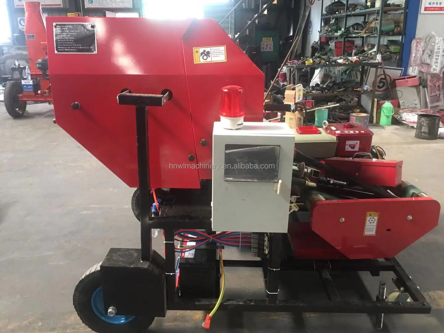 Mini Round Silage Baler Wrapper Machine for High Productivity