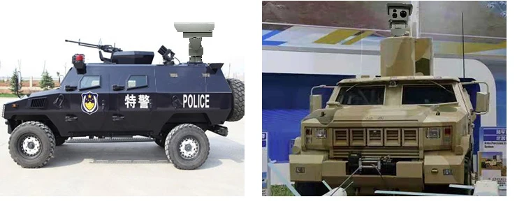 Ptz Camera With Wiper Thermal Sensor 5x Zoom 640*512 30-150mm Visible ...