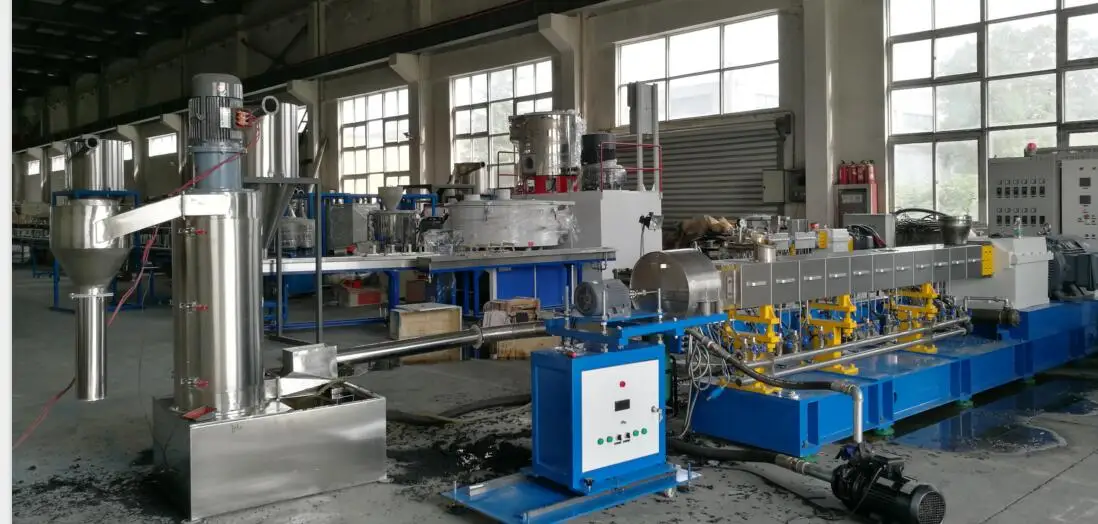 Extruder Machine for Calcium Carbonate Filler Masterbatch