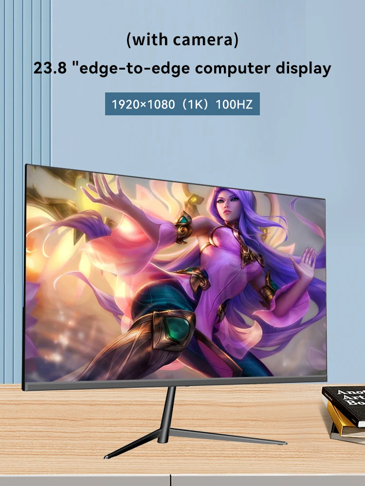 Curved Borderless Monitors - Professional Gaming Displays