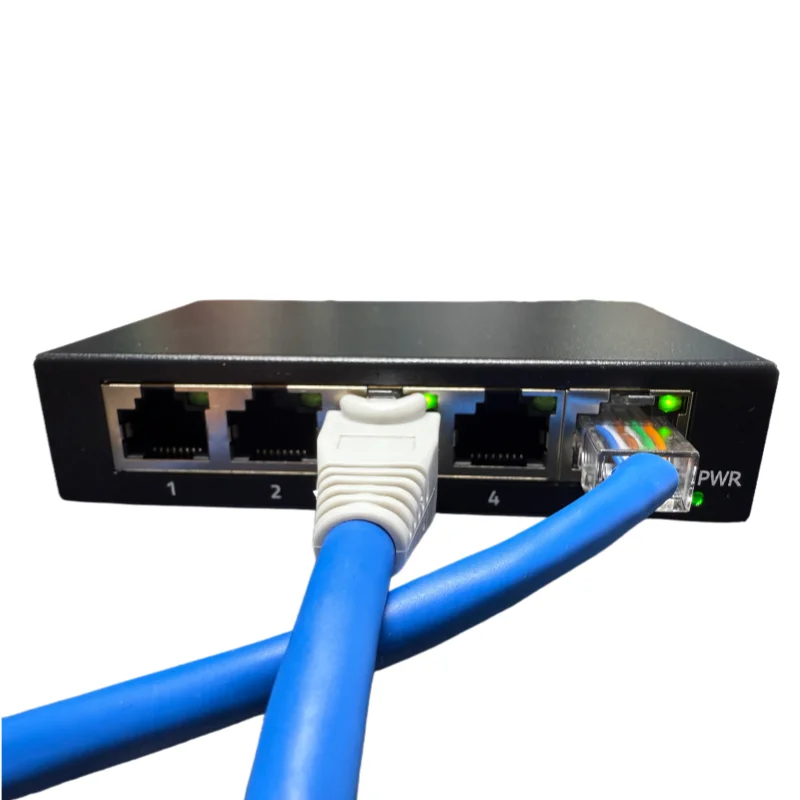 RJ45 Ports Network Switches 8 Port 10/100M Ethernet Switch Cost ...