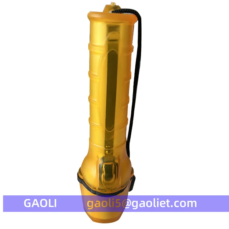 Factory Directly 3 Led Rubber Flashlight Yellow Bulb Krypton Torchlight ...