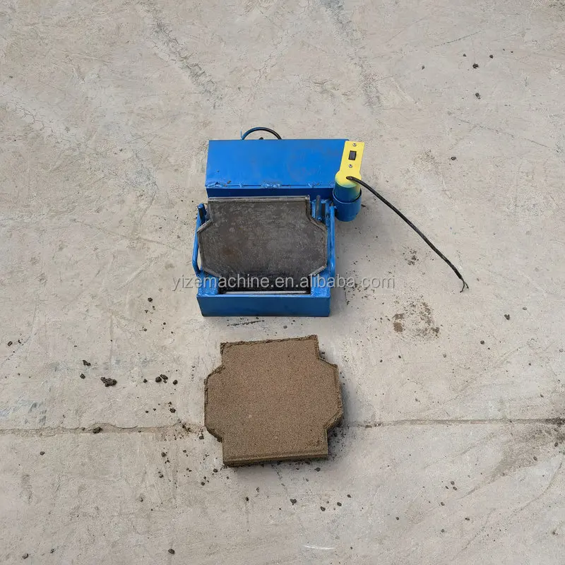 Manual Interlocking Hollow Concrete Blocks Cement Brick Mold - Buy ...