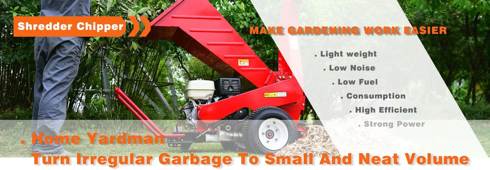 Srpc-750 4-stroke Gasoline Wood Chipper And Shredder For Home And Farm ...