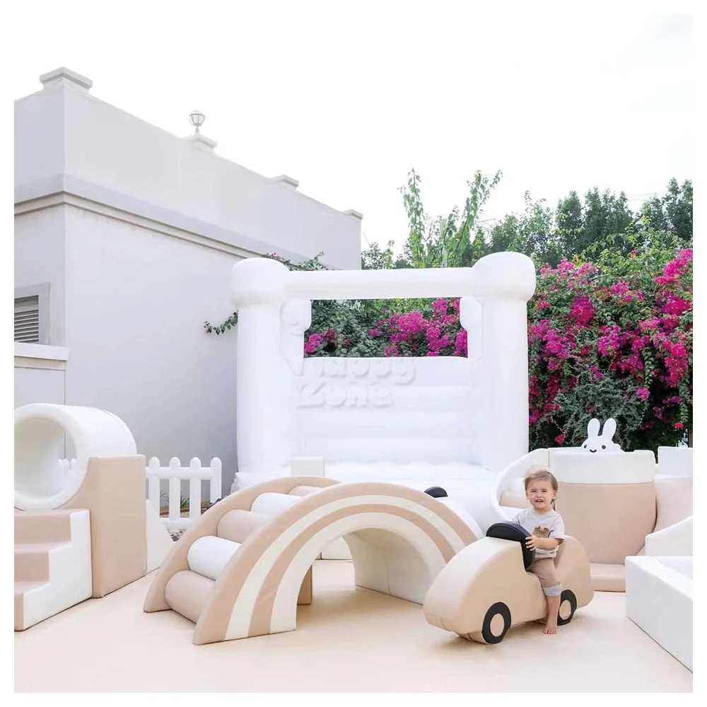 Toddler Soft Play Set - Indoor Playground with Bounce House