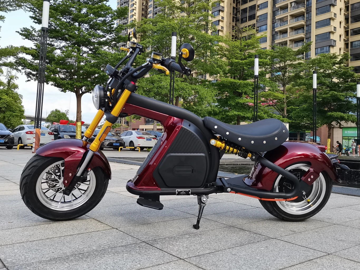Rooder Mangosteen Motorcycle M8s - 72V 4000W 80km/h