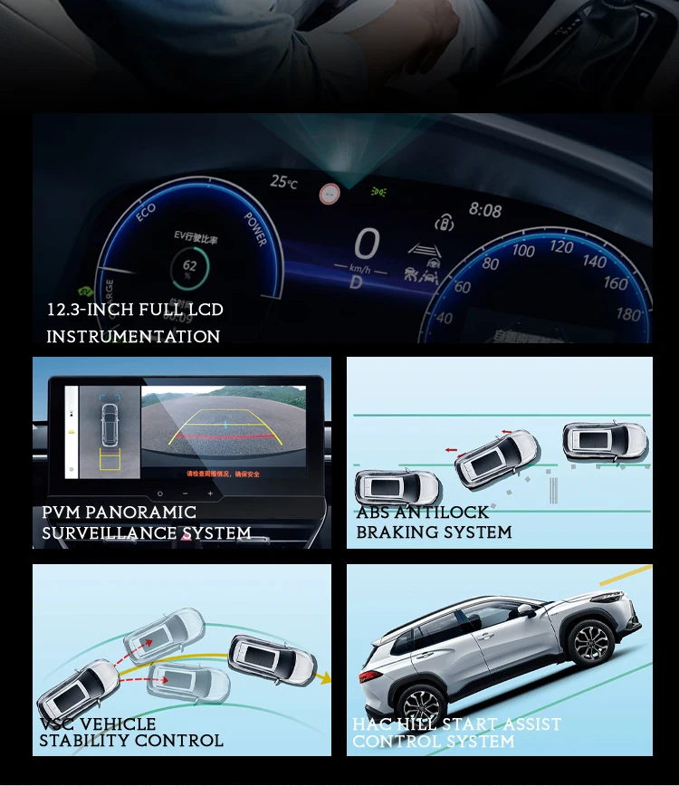 Premier Version Toyota Frontlander 2023 2.0l Intelligent Electric Hybrid Twin Engine Suv - Buy ...