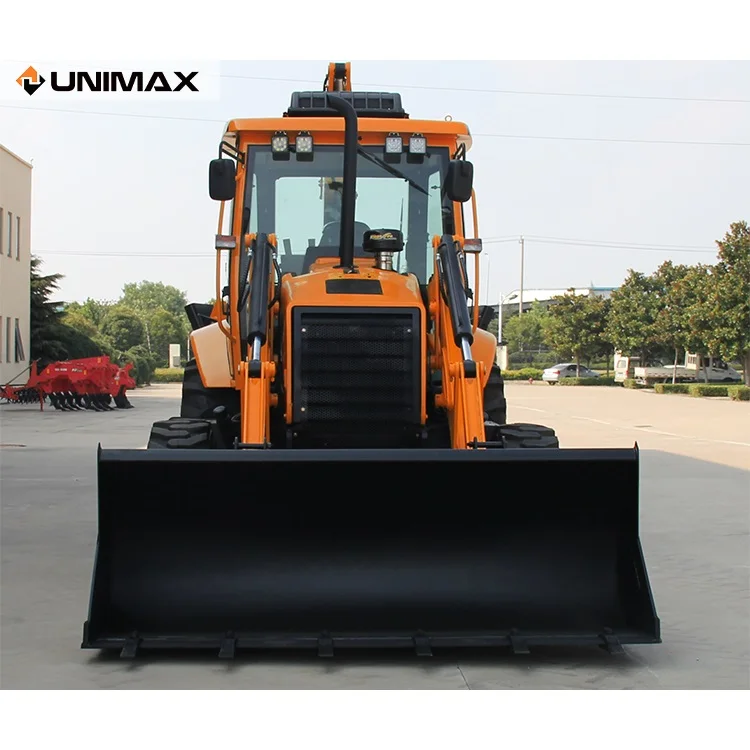 Retroexcavadora Mini Tractor Backhoe Loader With Wheel Backhoe And ...