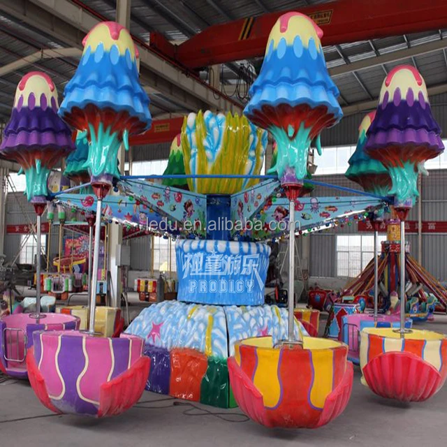 Theme Park Amusement Ride Rotary Happy Jellyfish Ride for Sale| Alibaba.com
