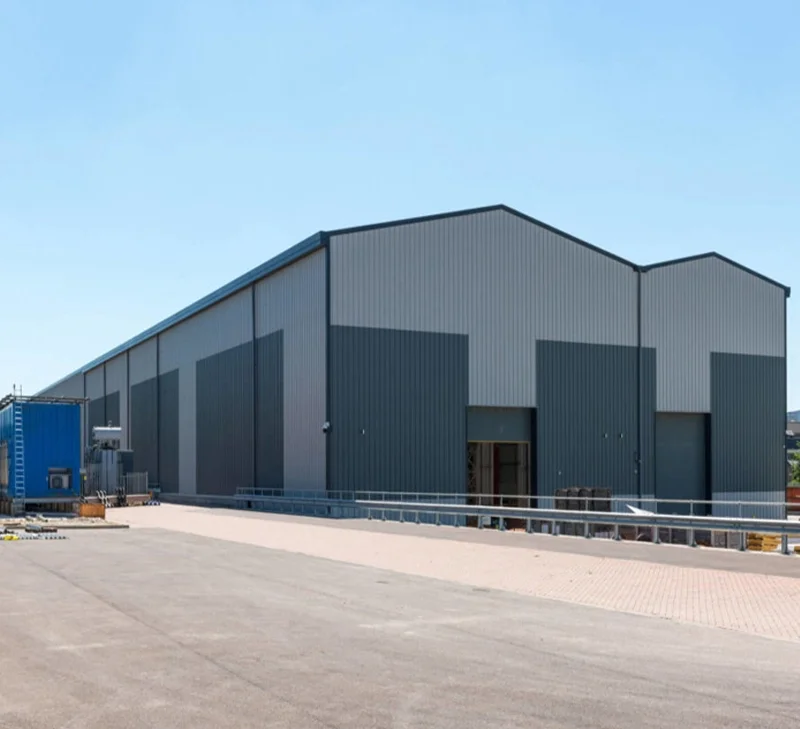 Precast Metal Building Shed Materials Prefabricated Steel Structure ...