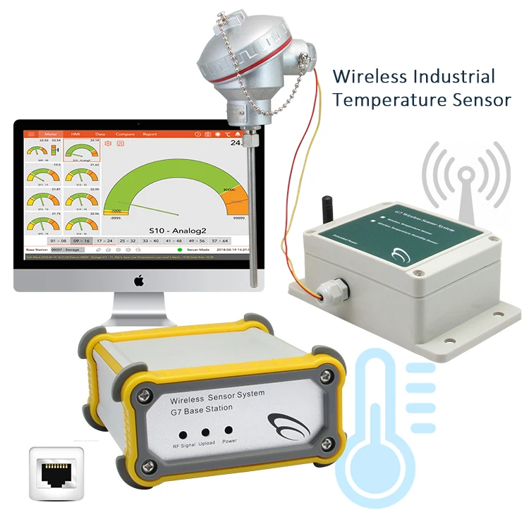Temperature Sensor Rs485 Communication Output Temperature Transmitter ...