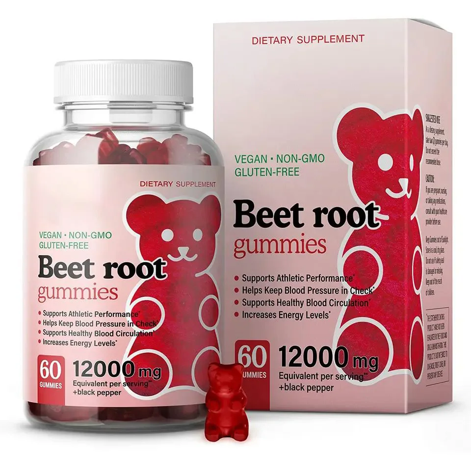 Beet Root Gummies Supports Blood Circulation Promotes Heart Healthy ...
