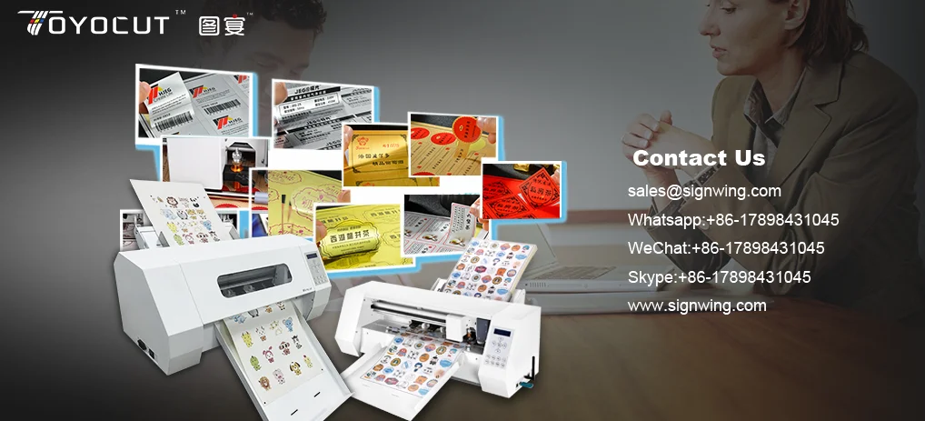 TOYOCUT A3+ Automatic Sheet Label Cutter/Auto Feeding Digital Cutting ...