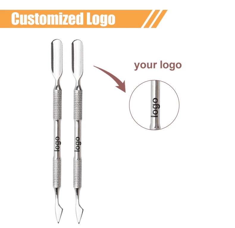 420 Stainless Steel Russian Nail Cuticle Pusher Sets
