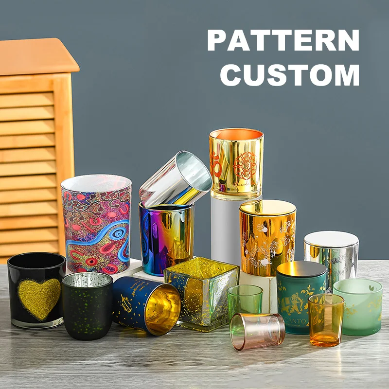 Empty Custom Tea Light Container - Elegant Candle Jars