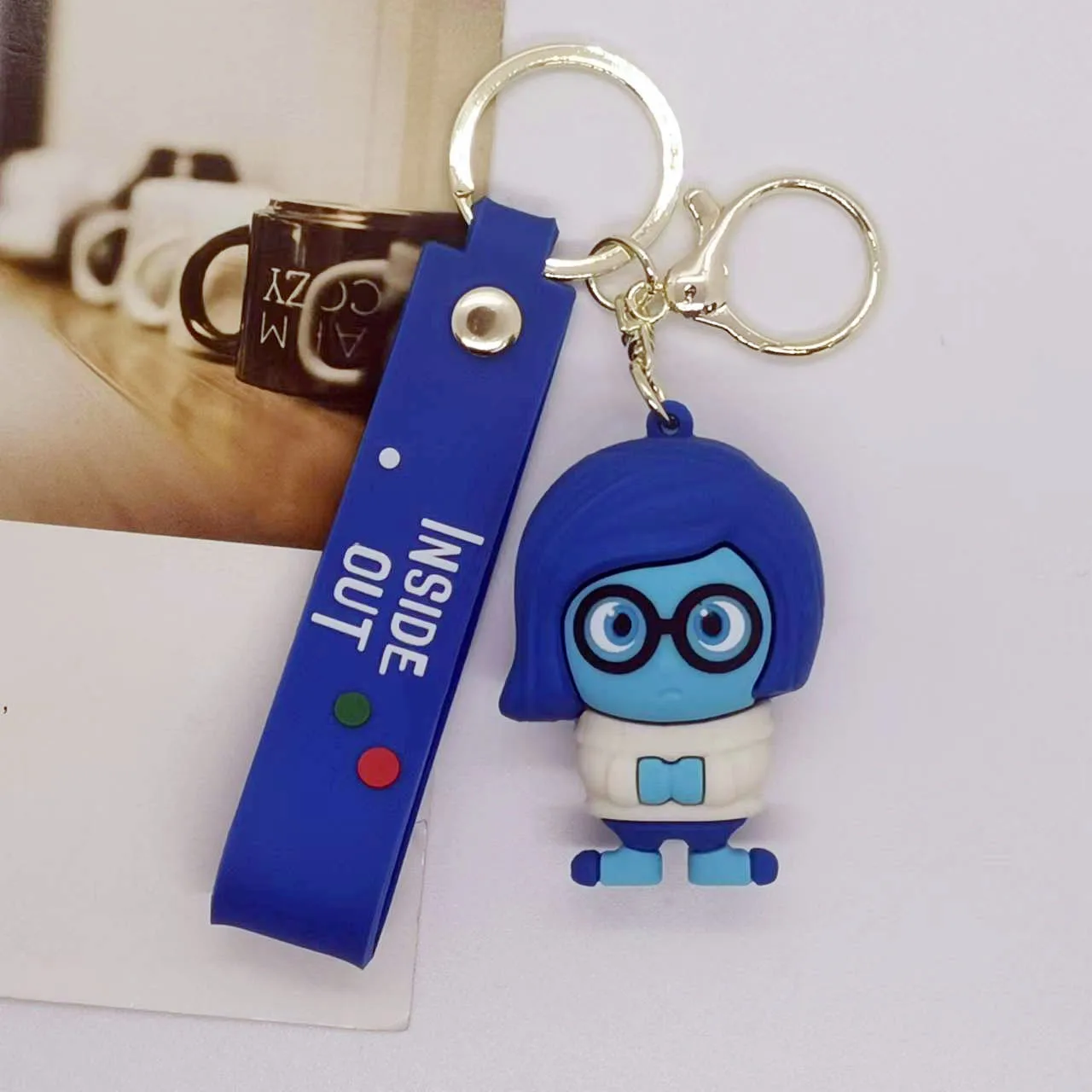 Soft PVC Keychains - Creative Cartoon Designs for Gifts