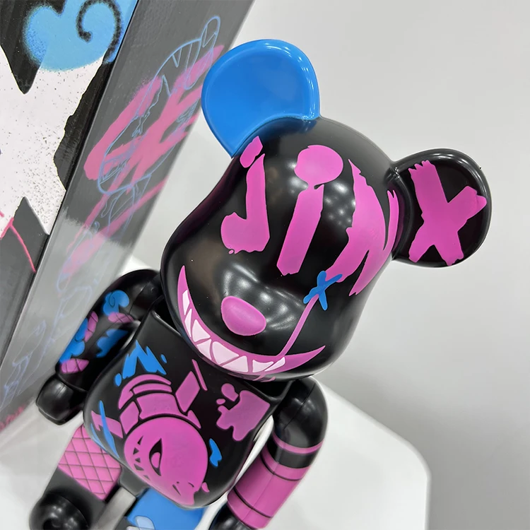 Jinx Bearbrick 400% Living Room Decorations Doodle Pop Art Office ...