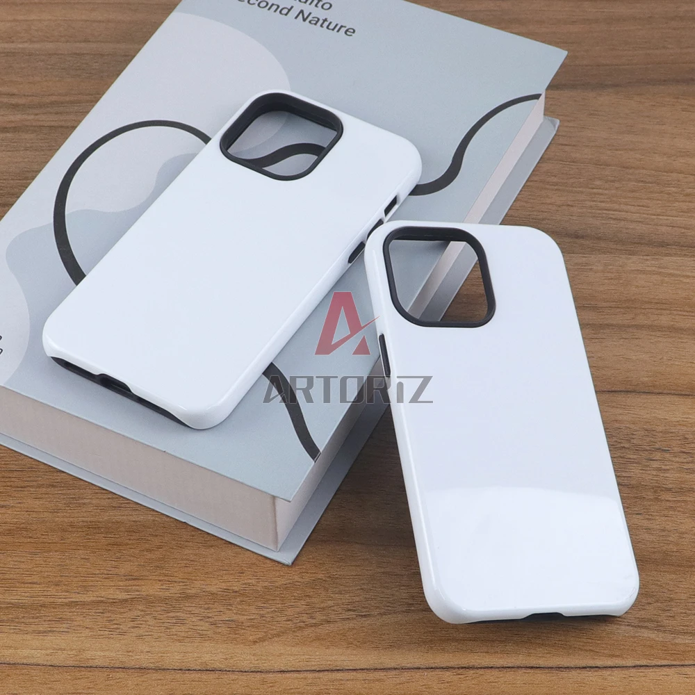 PC+TPU 2 in 1 Blank Sublimation Case - Shockproof & Stylish