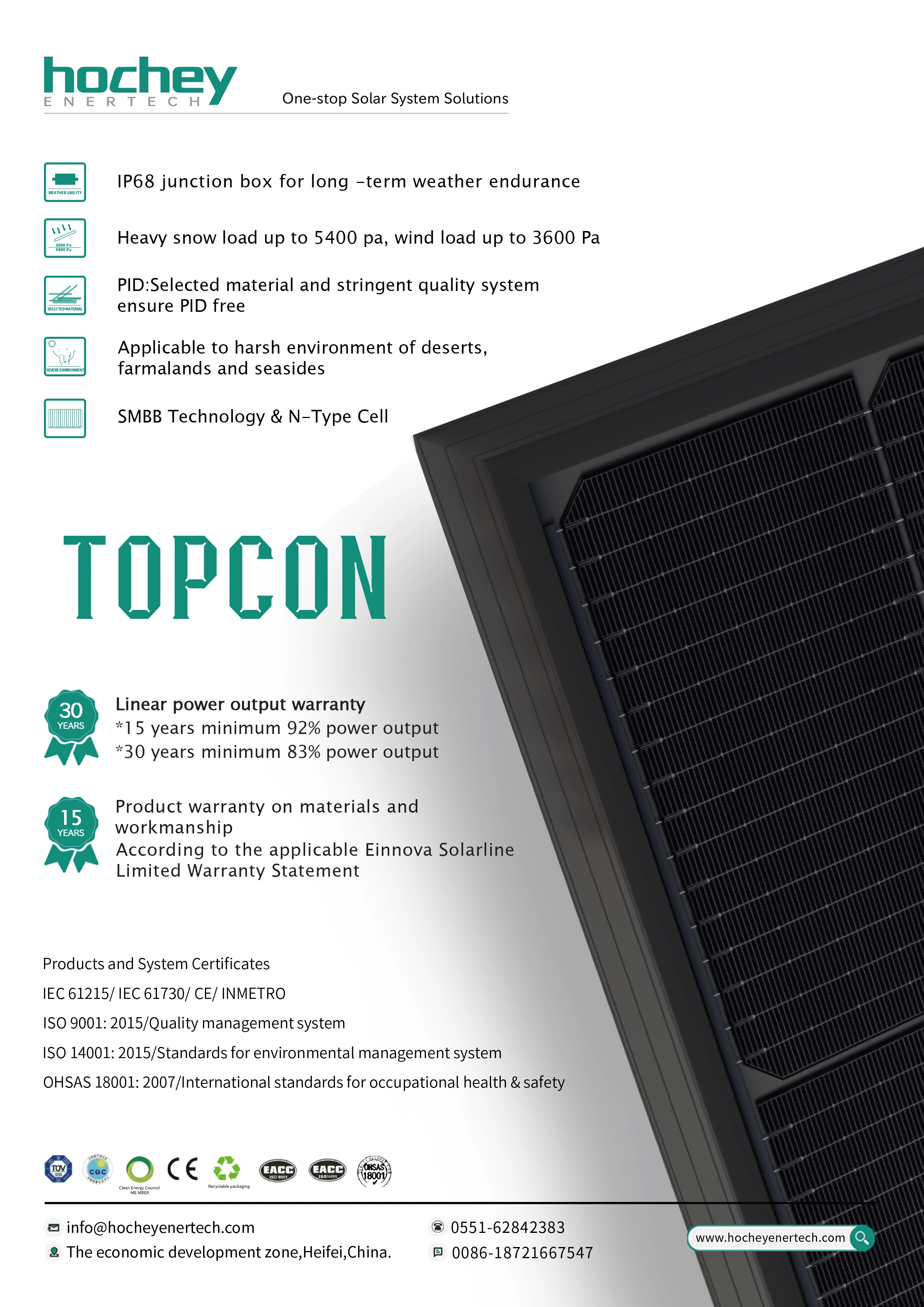 Eu Stock Topcon Pv Module Solar Panel Solar Photovoltaic Panels 430w ...