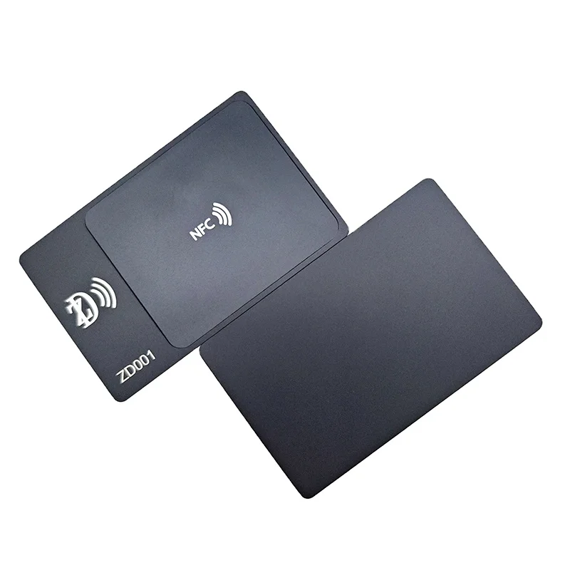 Luxury Metal NFC Card RFID Card Laser Printing 13.56MHz NTAG213 Gold ...
