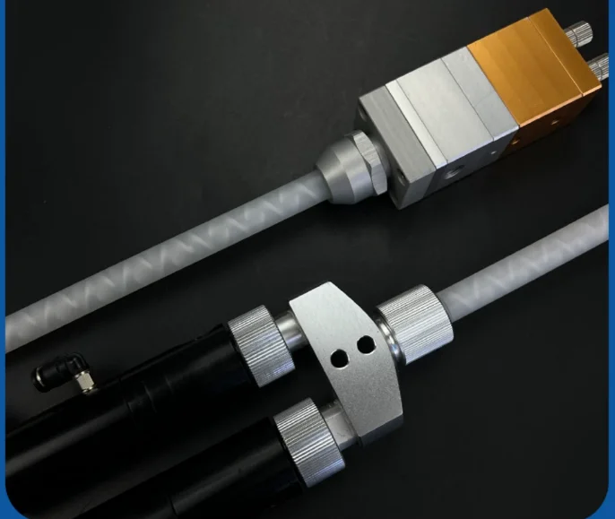 Dcth160-824 Static Mixing Pipe Round Mouth Rubber Nozzles White Core Ab ...