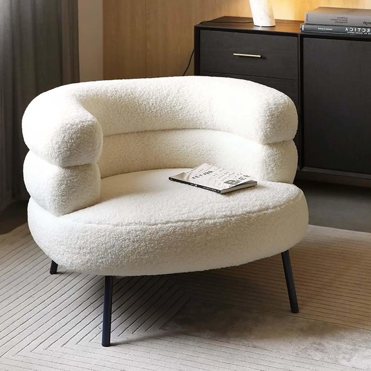 Modern Recliner Leisure Chair - Stylish & Comfortable