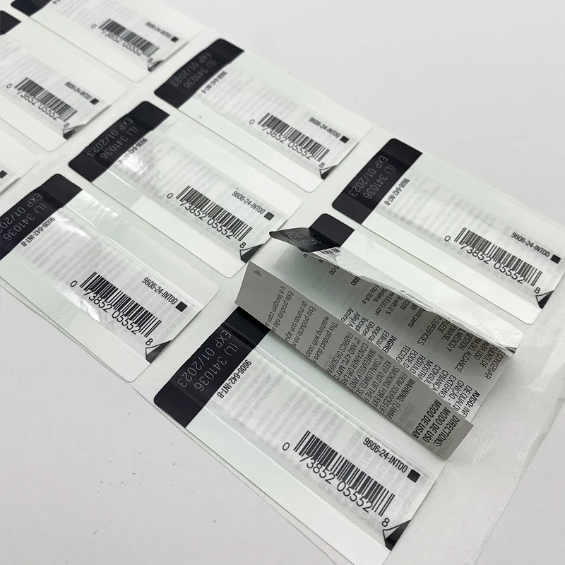 Custom Double Layer Booklet Folding Multi Label Printing Cosmetic ...