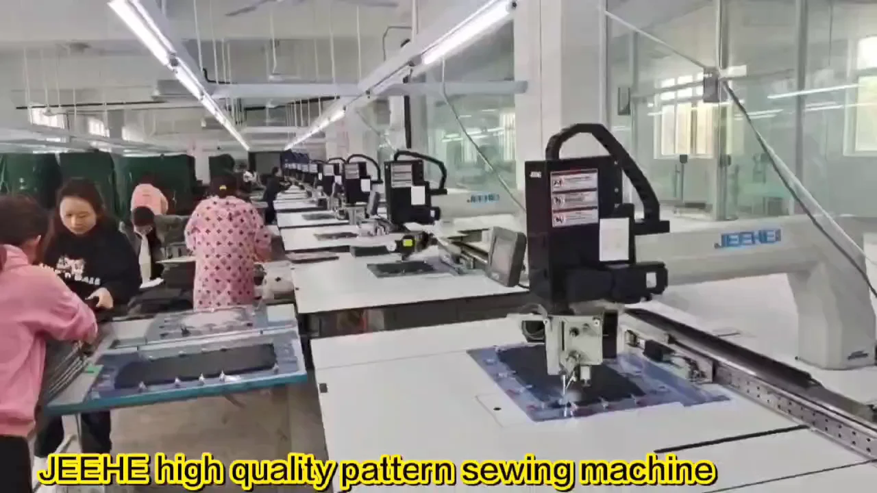 Industrial Template Sewing Machine Automatic Lockstitch Sewing Machine - Buy Template Sewing ...