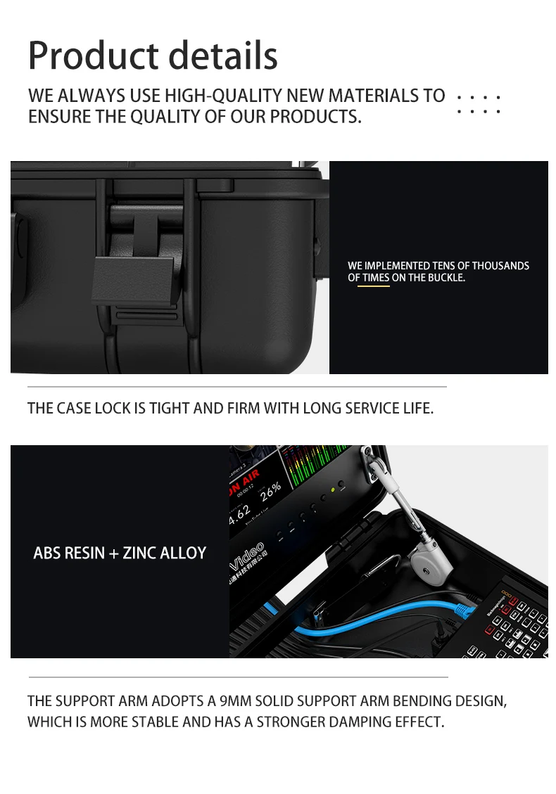 Specially Designed Carrying Case For Blackmagic Atem Switcher - Buy ...