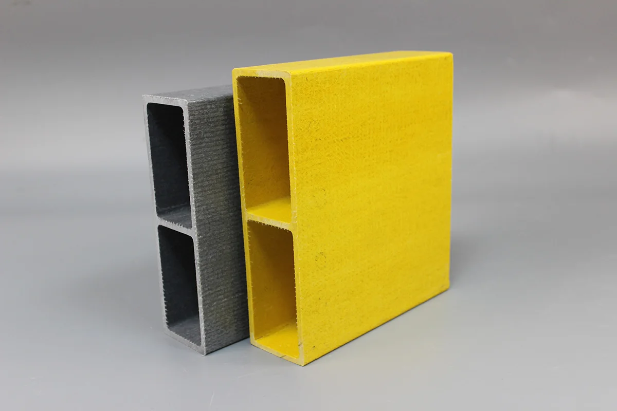 Frp Pultrusion Profiles FRP Rectangular Tube Fiberglass Beams Purlin ...