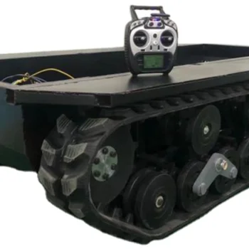 Tracked Robot Chassis Various Loading Weight Up To 10tons Rubber ...