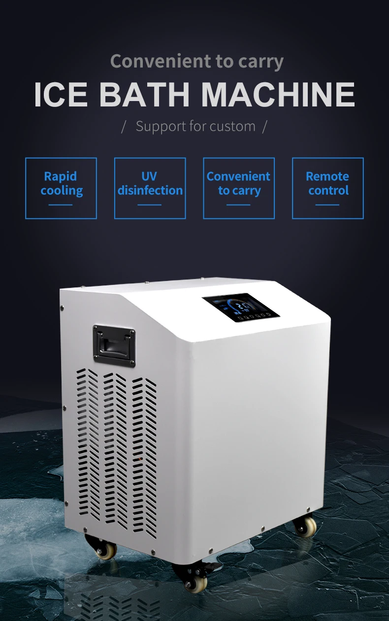 Cold Water Therapy Gym Fitness Equipment Recovery Machine Wifi App Ice ...