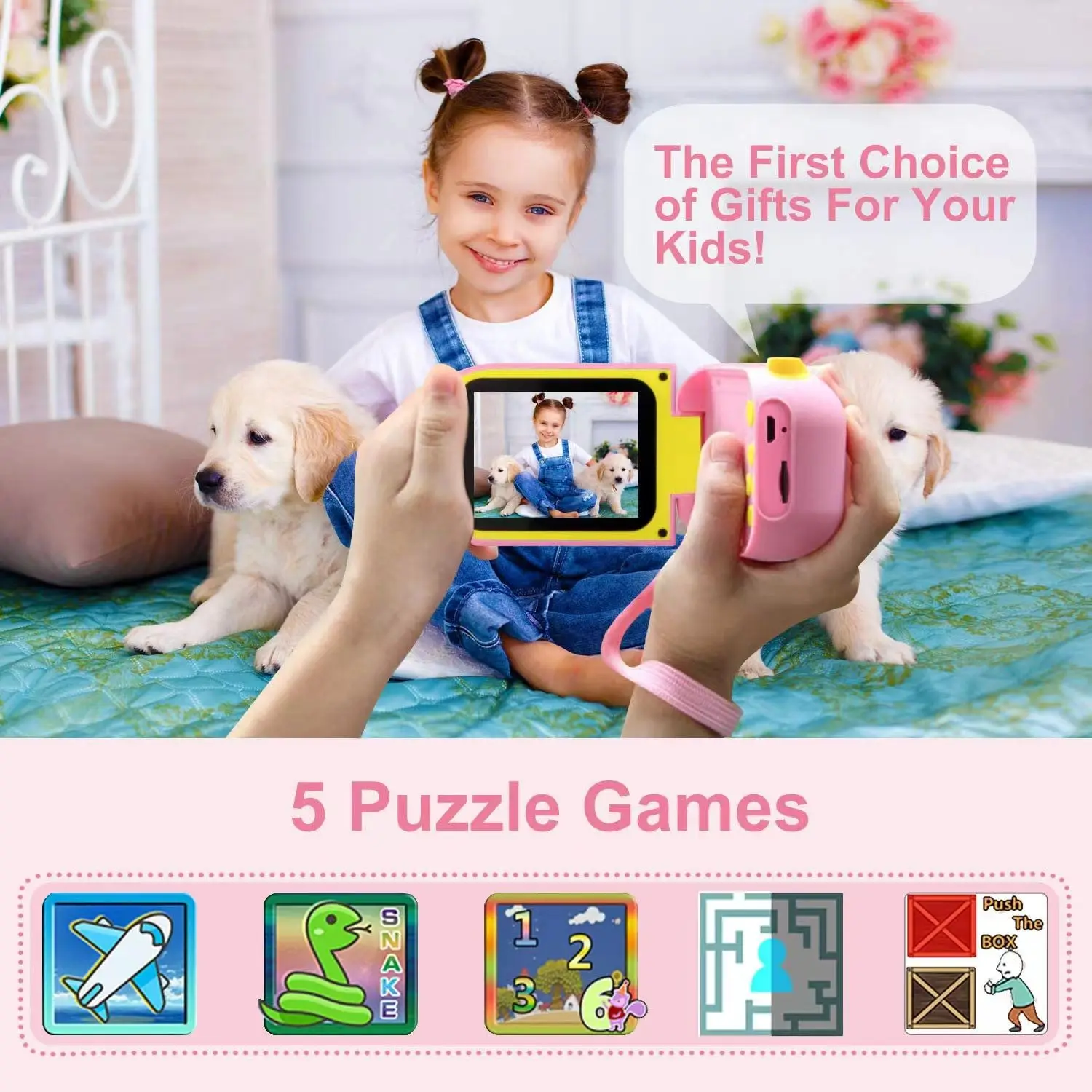Kids Video Handycam Camcorder Photo Toy Hd New Camera Game Kids Digital ...