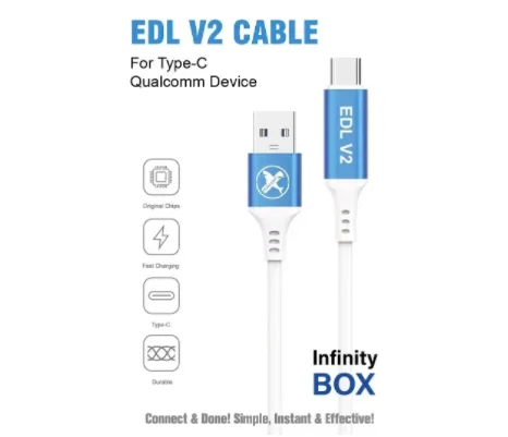 Hydra Tool V2 EDL Type C Cable - 1 Year Warranty & Original Quality