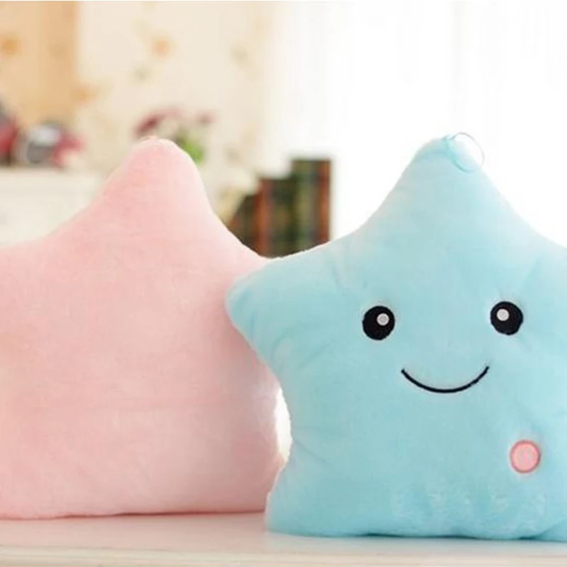 Free Sample Star Pillow Plush Toys - Cute & Luminescent