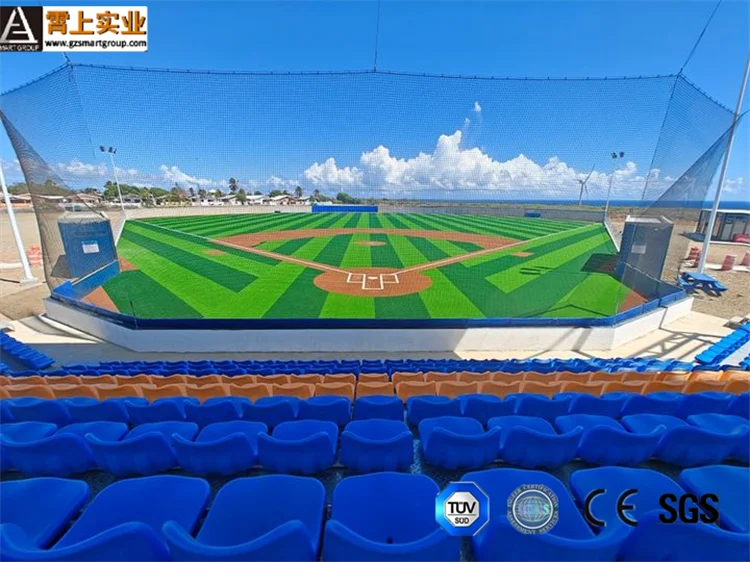 Outdoor Custom Baseball Stadium Bleachers - Durable Seating