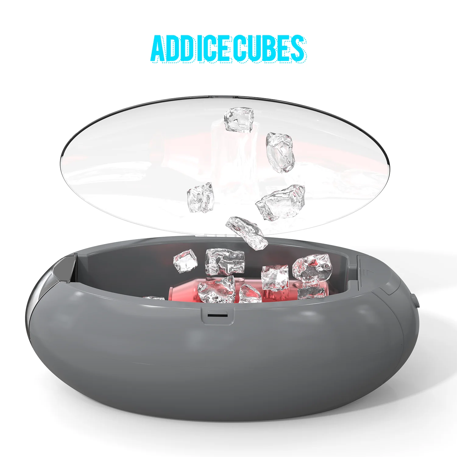 Instant Beverage Chiller for Cans and Bottles - Eco-friendly