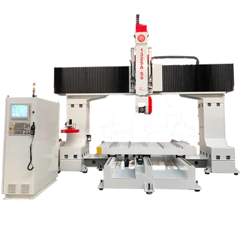 Chencan 5 Axis Milling Cnc Router For Plastic Edge Cutting And Holes ...