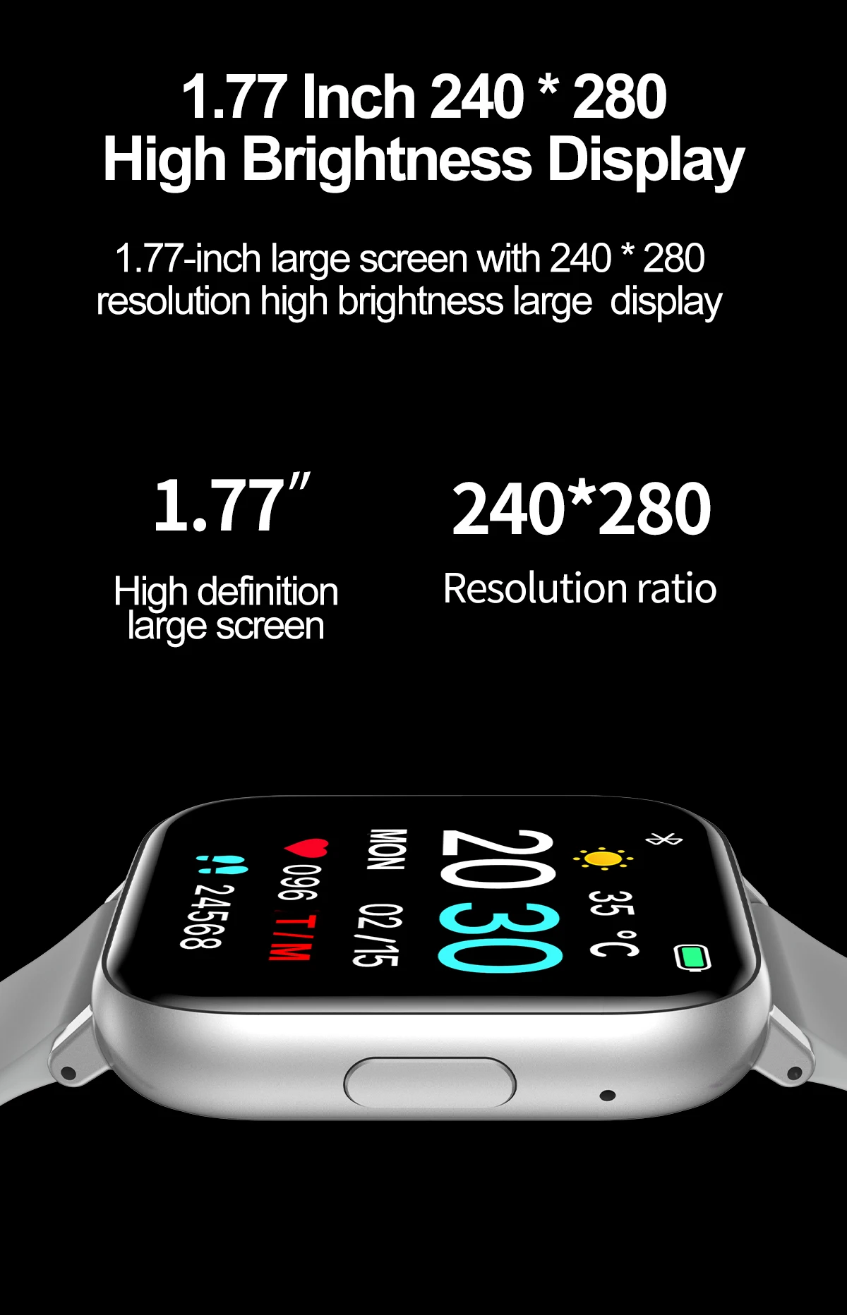 H9 Ultra Series 8 Smart Watch Men Women Blood Pressure Heart Rate ...