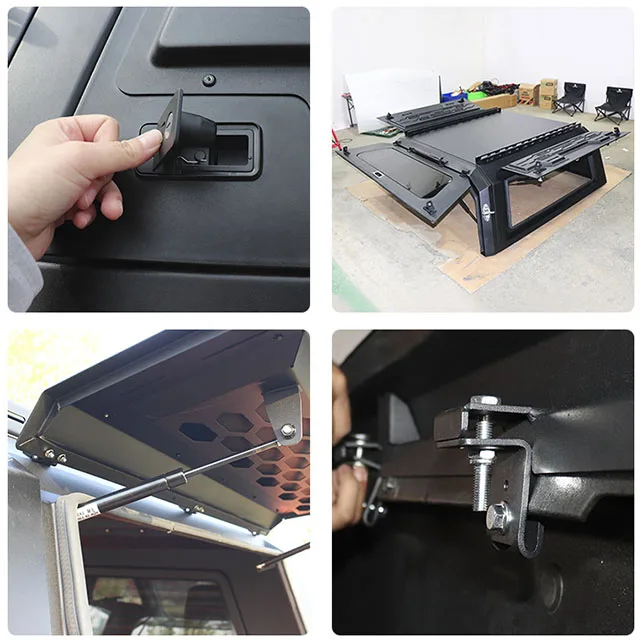 Durable Truck Canopy - Heavy Duty Side Panels & Protection