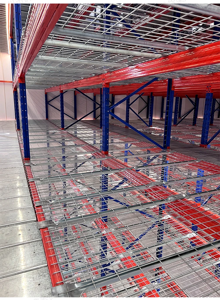 Industrial Mezzanine Mezzanine Floor Racking System Ebiltech Pallet ...