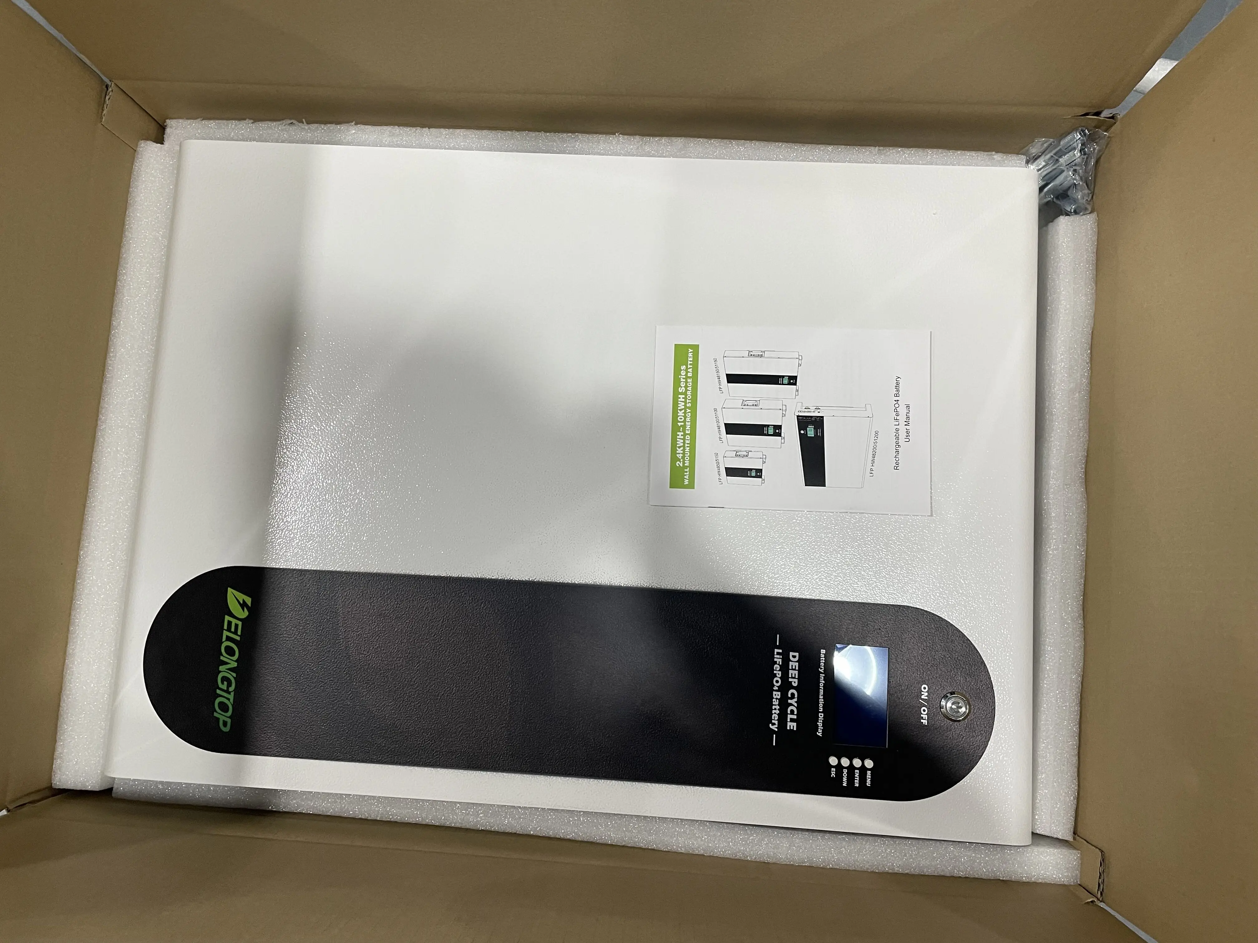 Lifepo4 Lithium Battery Wall Mounted 48v 200ah 10kwh Home Power Storage ...