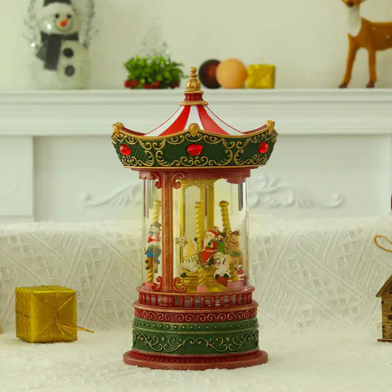 Factory Direct Sale Product Playground Light Music Box Water Snow Globe ...