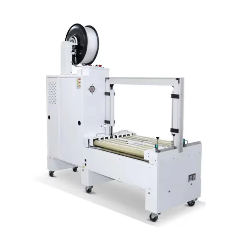 Automatic Parcel Strapping Tool Low Table Strapping Machine Parcel ...