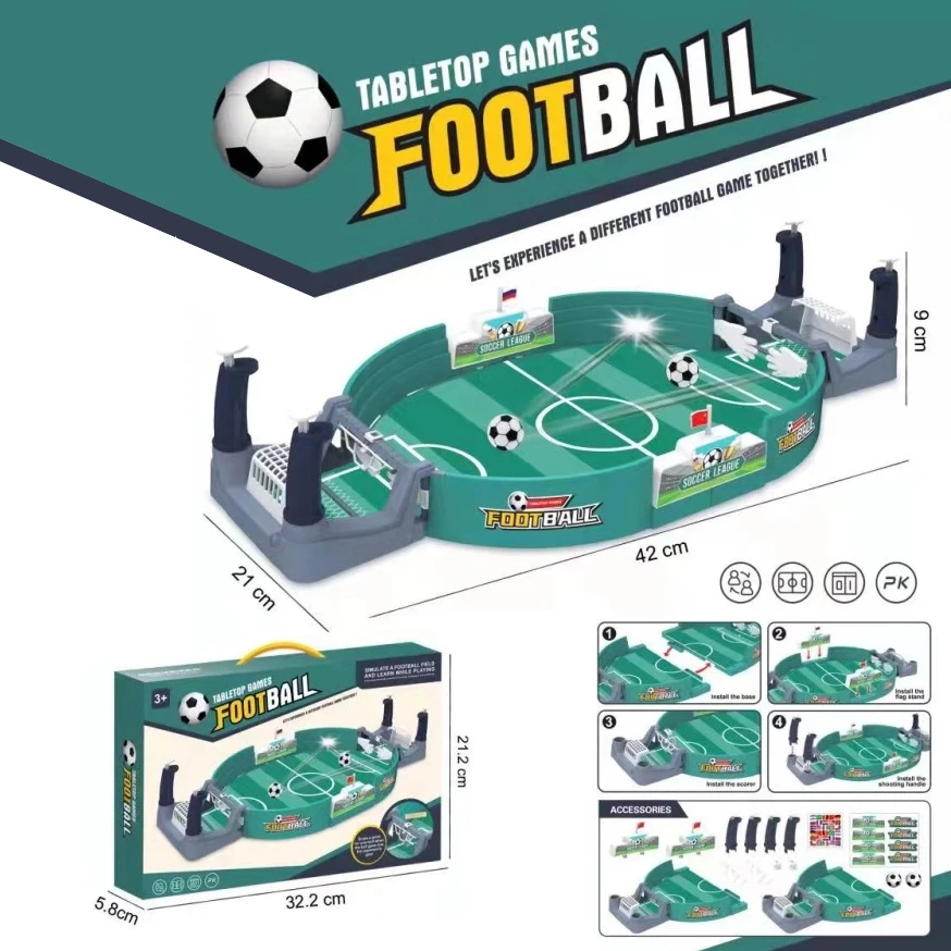 Mini Table Football Toys Desktop Sports Soccer Board Game Toys Family ...