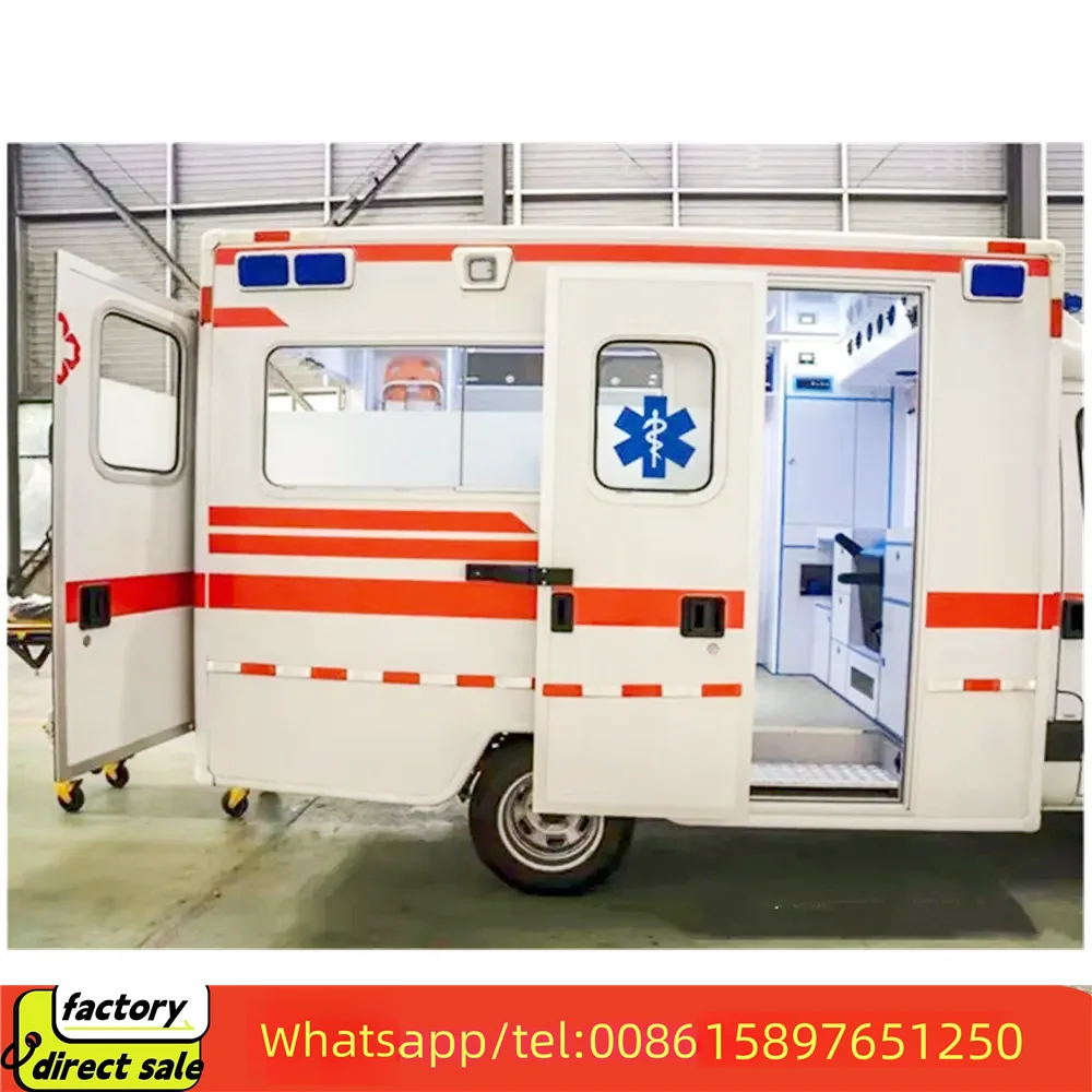 Ambulance Truck diesel Highway Ambulance Vehicle Emergency Medical ...
